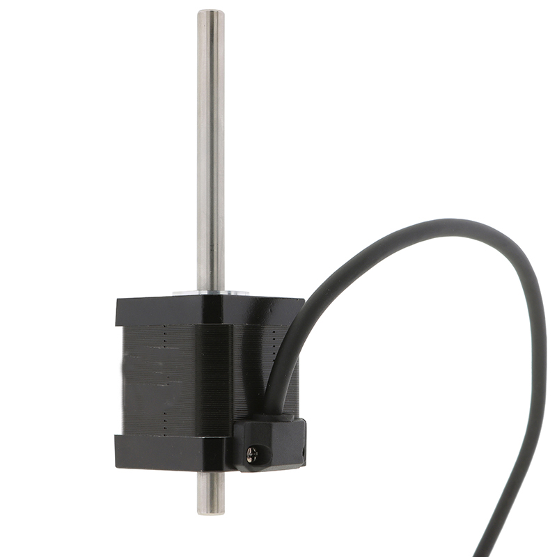 42mm NEMA17 Hollow Shaft Stepper Motor – Dual Shaft 83mm with M5 Thread
