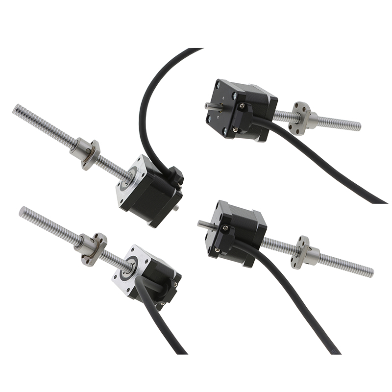 35mm Lead Screw Stepper Motor Linear Actuator – NEMA Hybrid Stepper ...