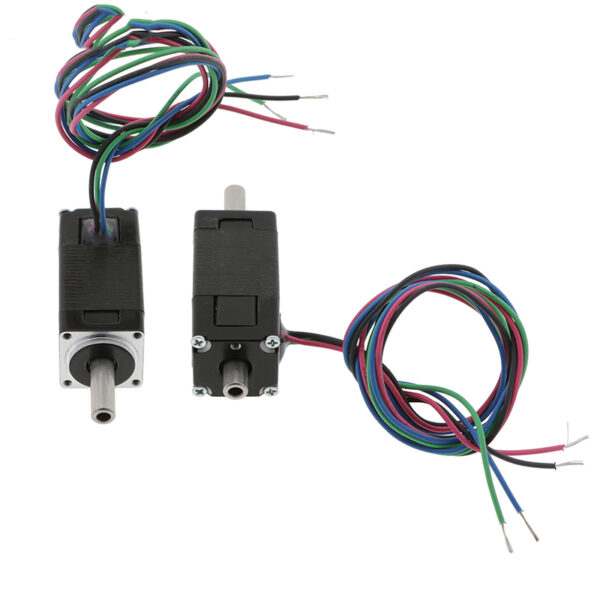 NEMA6 Hollow Shaft Stepper Motor – 14mm Bipolar Mini Stepper 0.3A 4mm ...