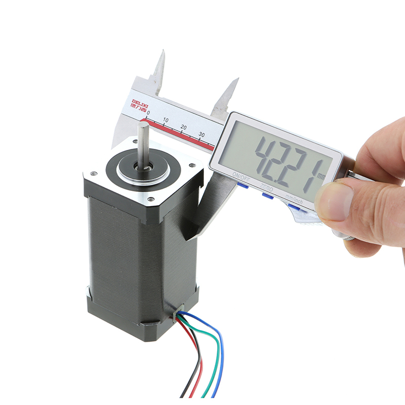NEMA 17 Stepper Motor with Keyed Shaft Coupling | 80mm Body High Torque ...