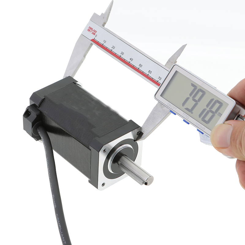 NEMA 17 Stepper Motor with Keyed Shaft Coupling | 80mm Body High Torque ...