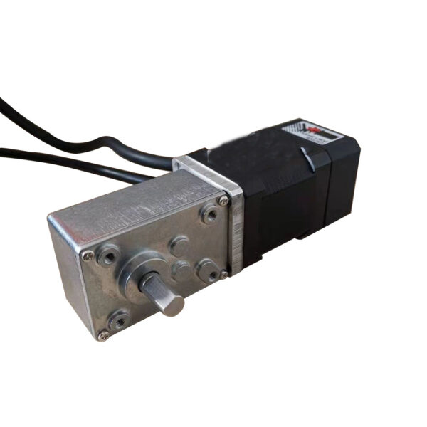 Buy NEMA 17 Worm Gear Motor with Encoder – Worm Reducer Gearbox