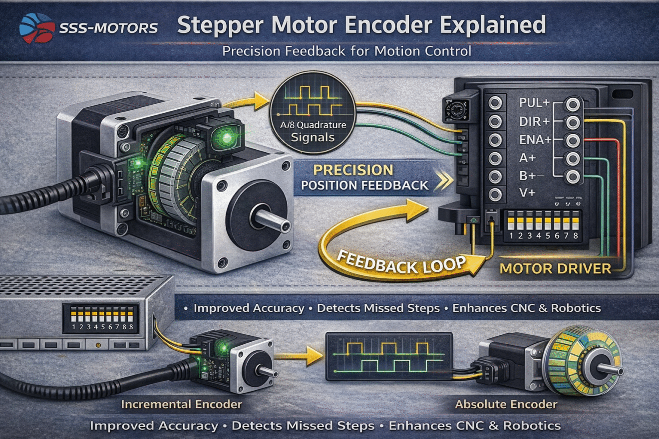 Stepper Motor Encoder Explained | SSS-Motors