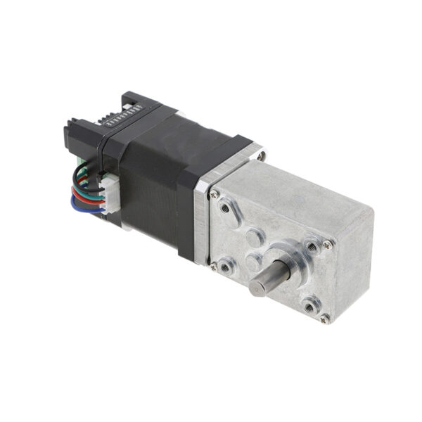 Worm Gear Motor NEMA 17 – 24V Self Locking Stepper Motor with Worm Gearbox